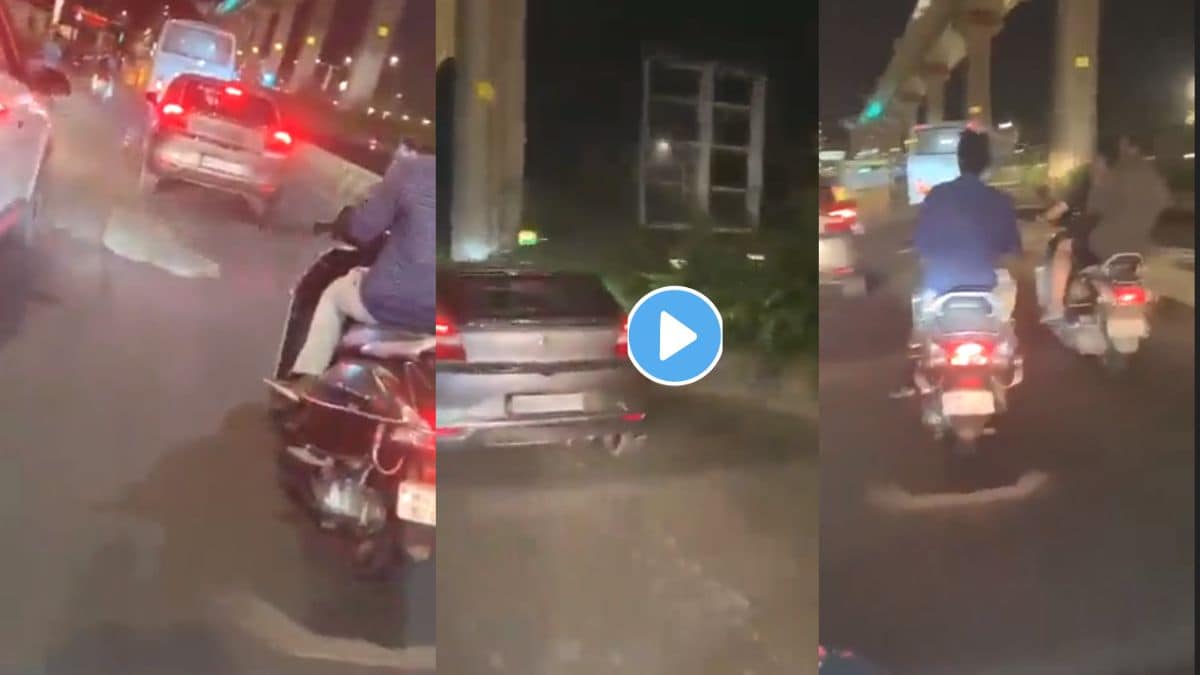 नागपूरमध्ये भीषण अपघात! कारने दुचाकीला 3KM पर्यंत फरपटत नेलं, विमानतळ रस्त्यावरील थरारक VIDEO ...