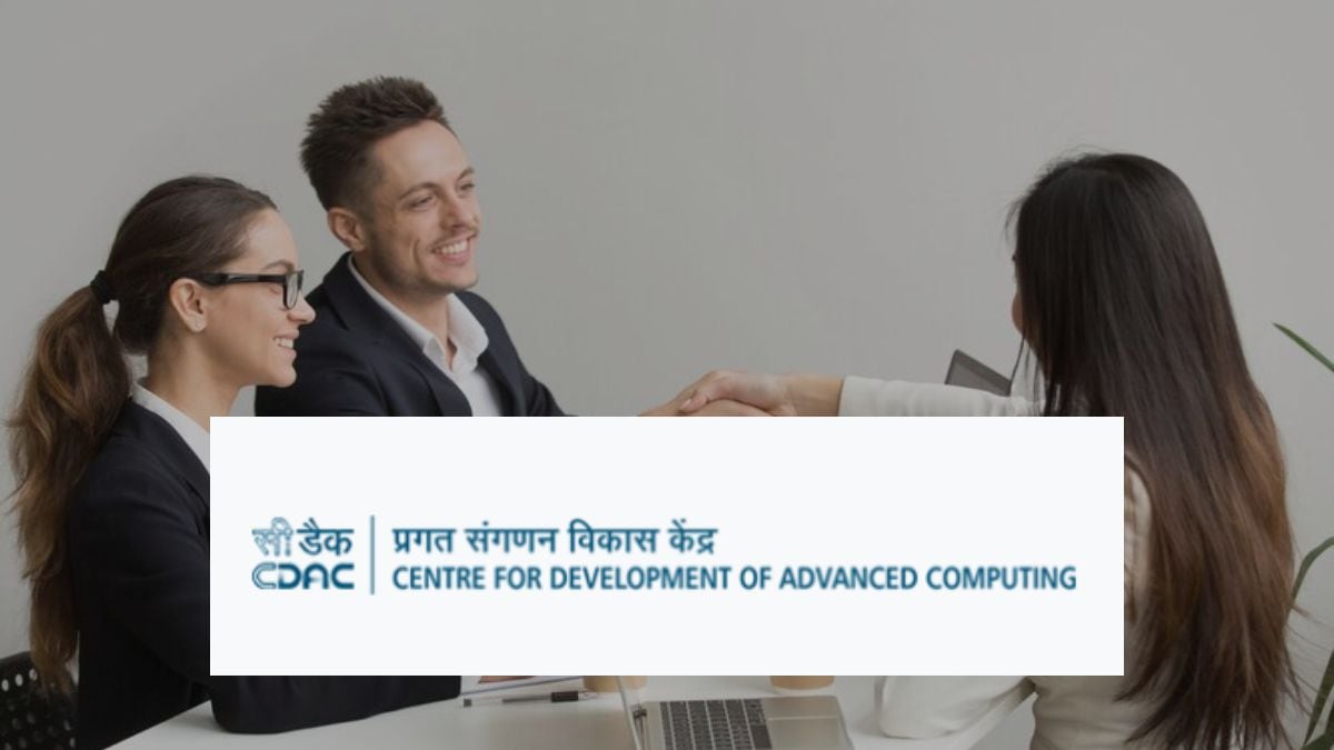CDAC Recruitment 2024 : प्रगत संगणक विकास केंद्रांतर्गत होणार मोठी भरती! पाहा अर्जाची अंतिम ...