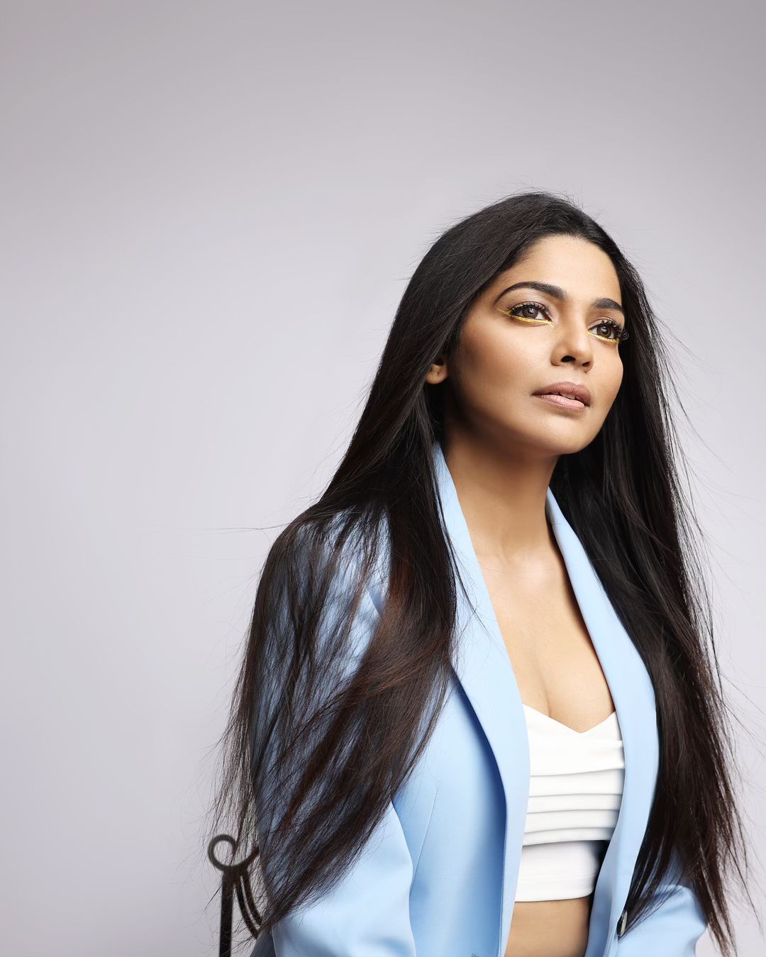 Marathi Actress Pooja Sawant Blazer Look Photoshoot