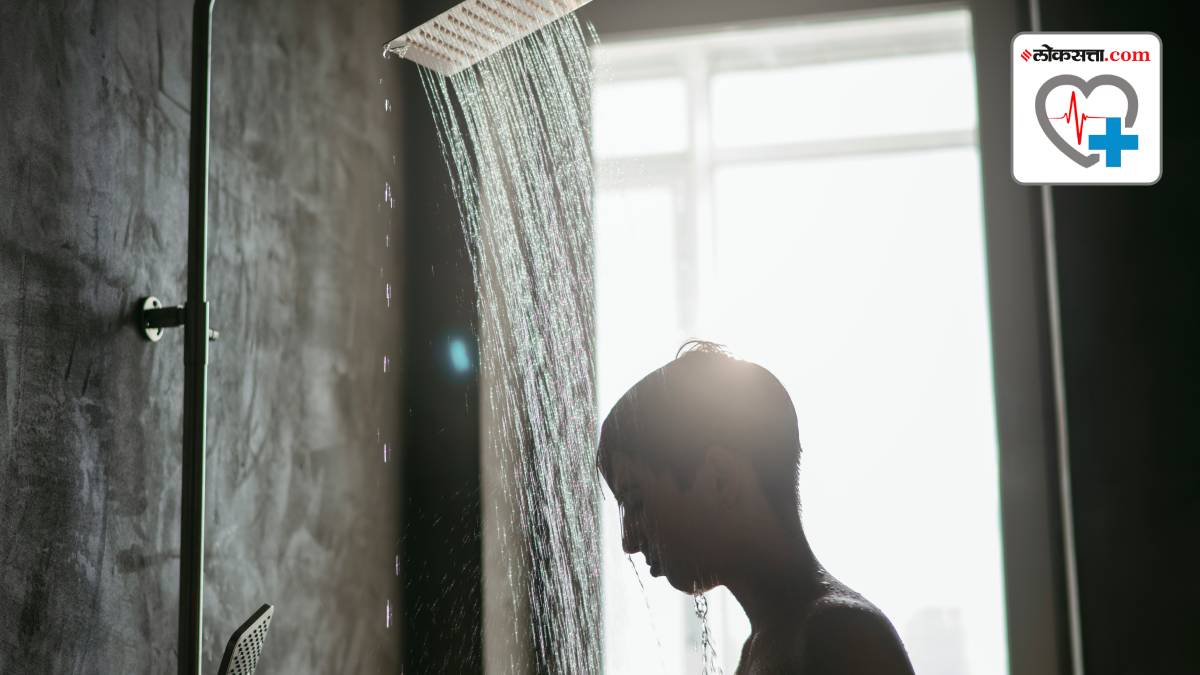 Taking a cold shower is not beneficial for everyone Experts explain the reason l थंड पाण्याने ...